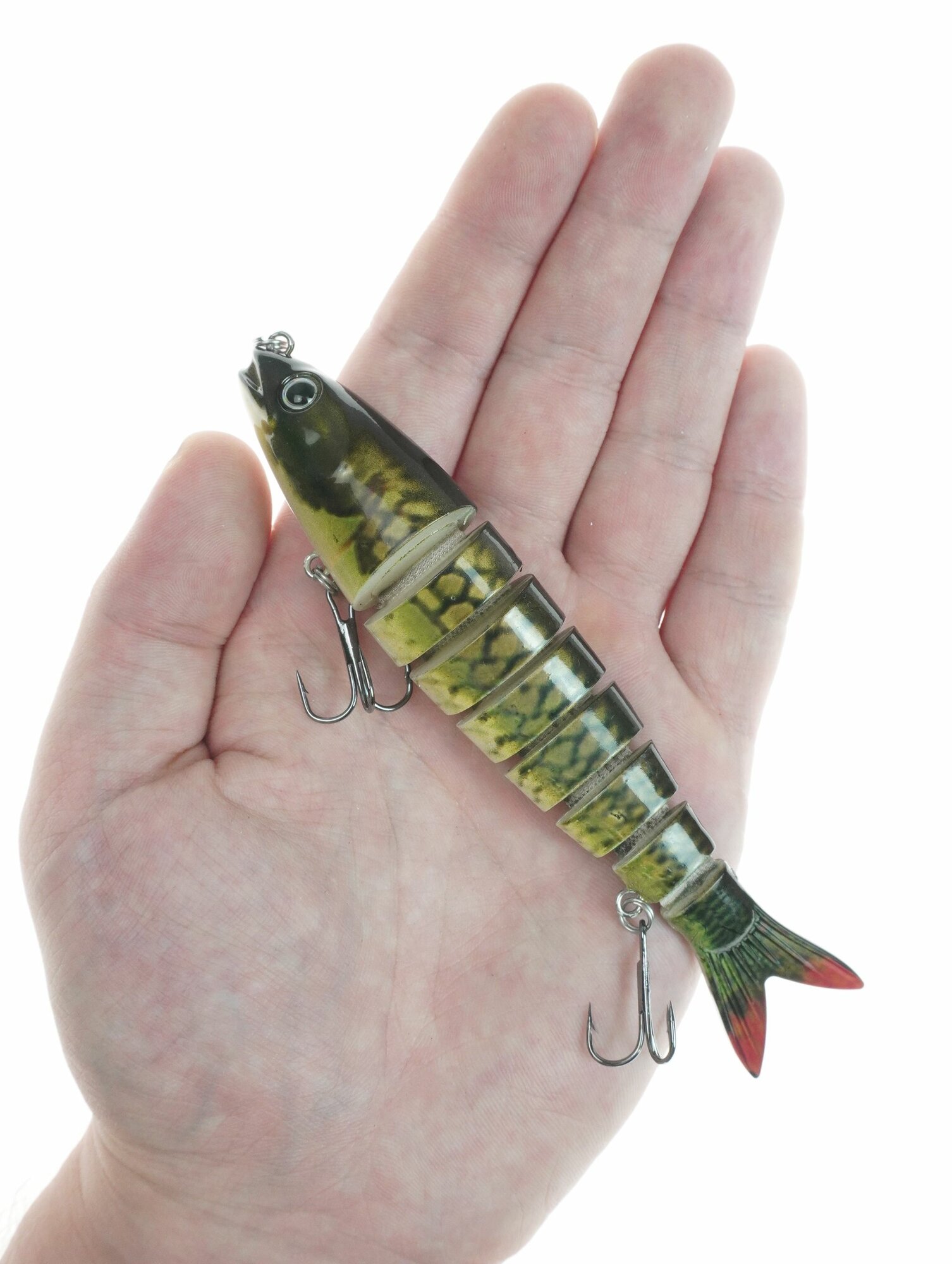 Воблер Мульти шарнирный Swimbait 13,5 см, 19 г, тонущий