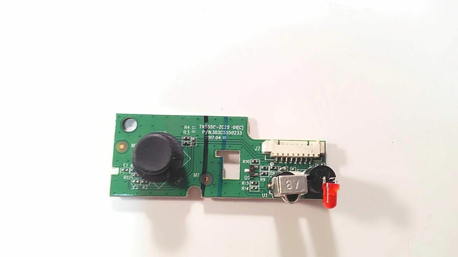 Плата кнопок Плата фотоприемника TV555C-ZC25-01(C) P/N: 303C5550233 для Le43K6500U Lcd Телевизор Haier Плата управления арт. 6534