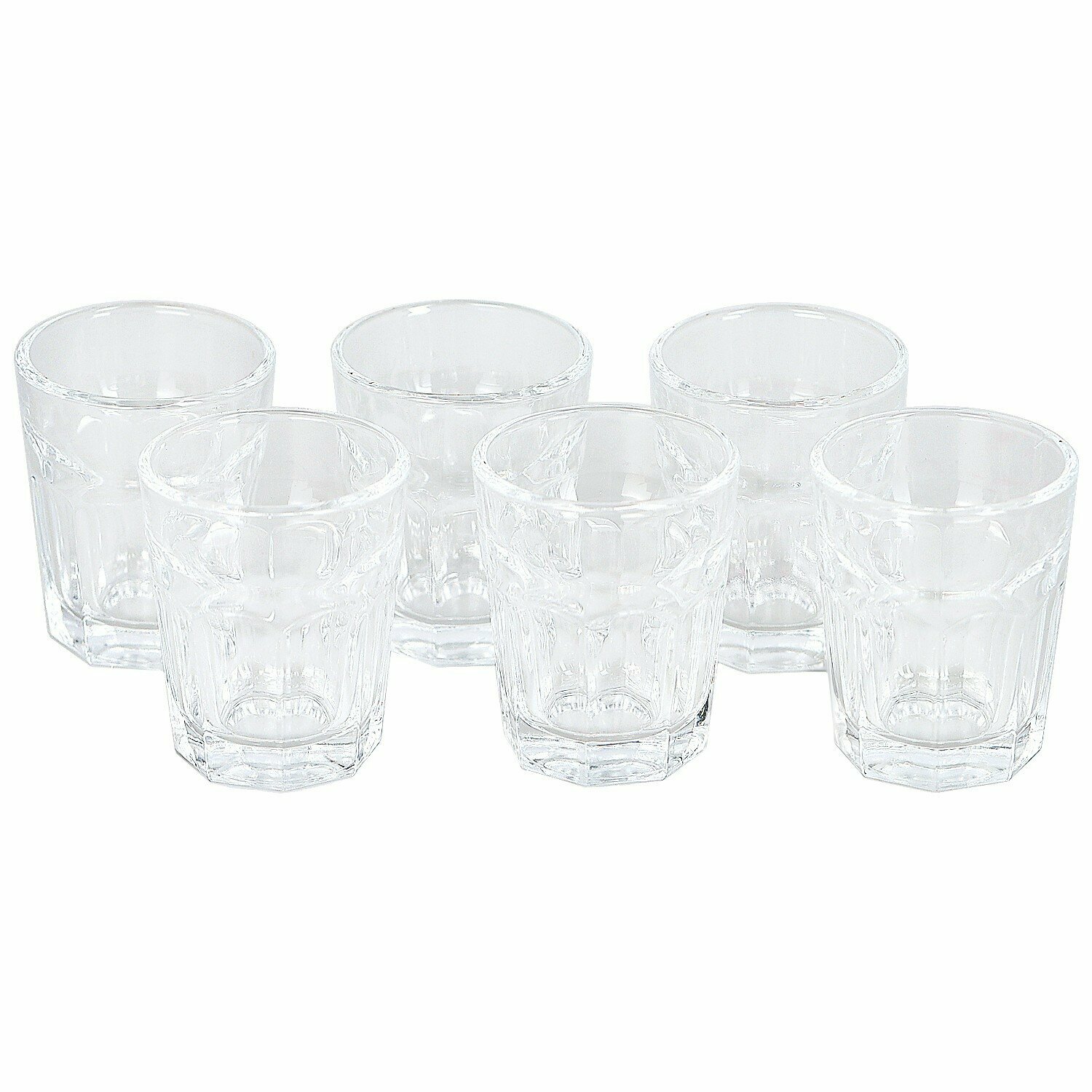 Набор стопок, 6 шт, 45 мл, стекло