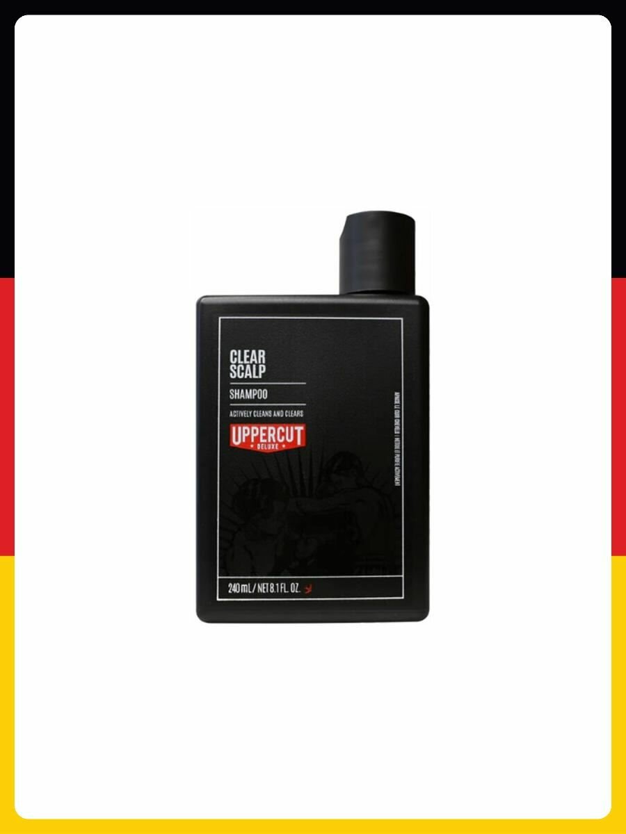 Шампунь для волос Uppercut Deluxe Clear Scalp Shampoo 240 ml