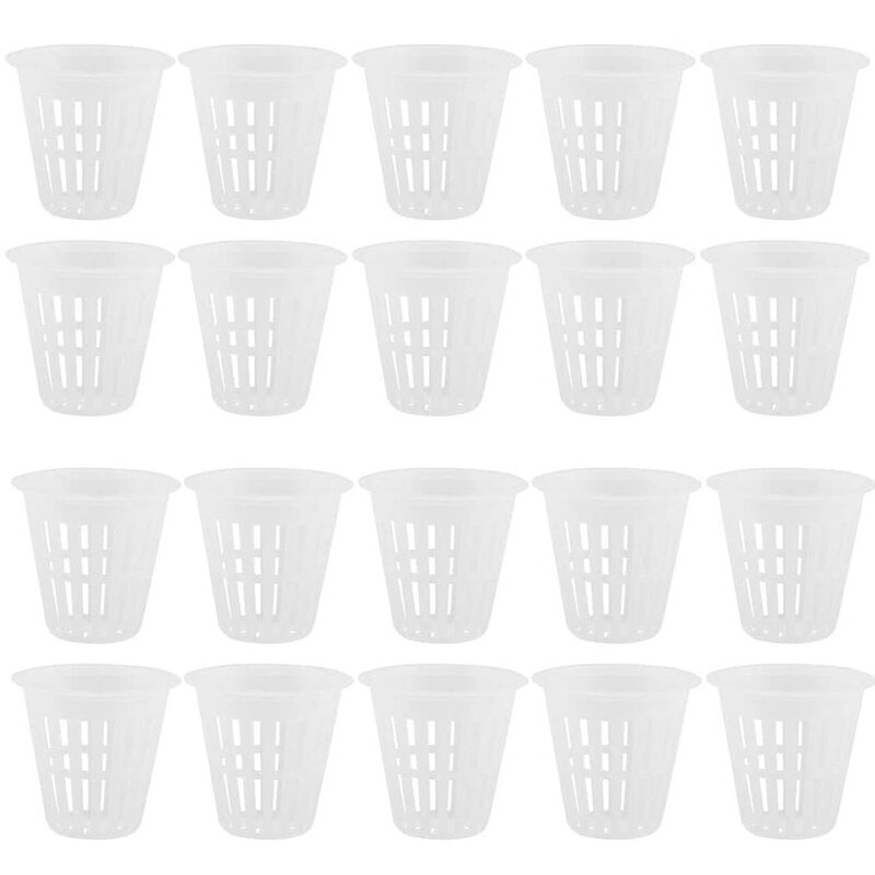 Гидропонная корзина 50 шт. садовые сетчатые стаканчики горшки гидропонная корзина стаканчик сетчатый горшок для растений для гидропоники садовые контейнеры