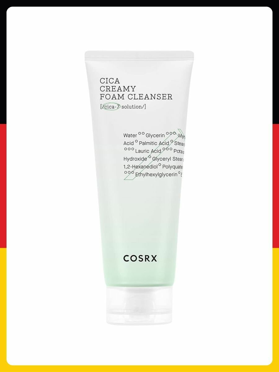 Кремовая пенка для умывания Cosrx Pure Fit Cica, 150 мл