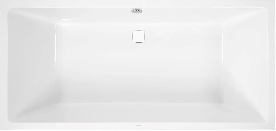Акриловая ванна Vagnerplast Cavallo 190x90, с каркасом, пристенная, белая, глянцевая, прямоугольная