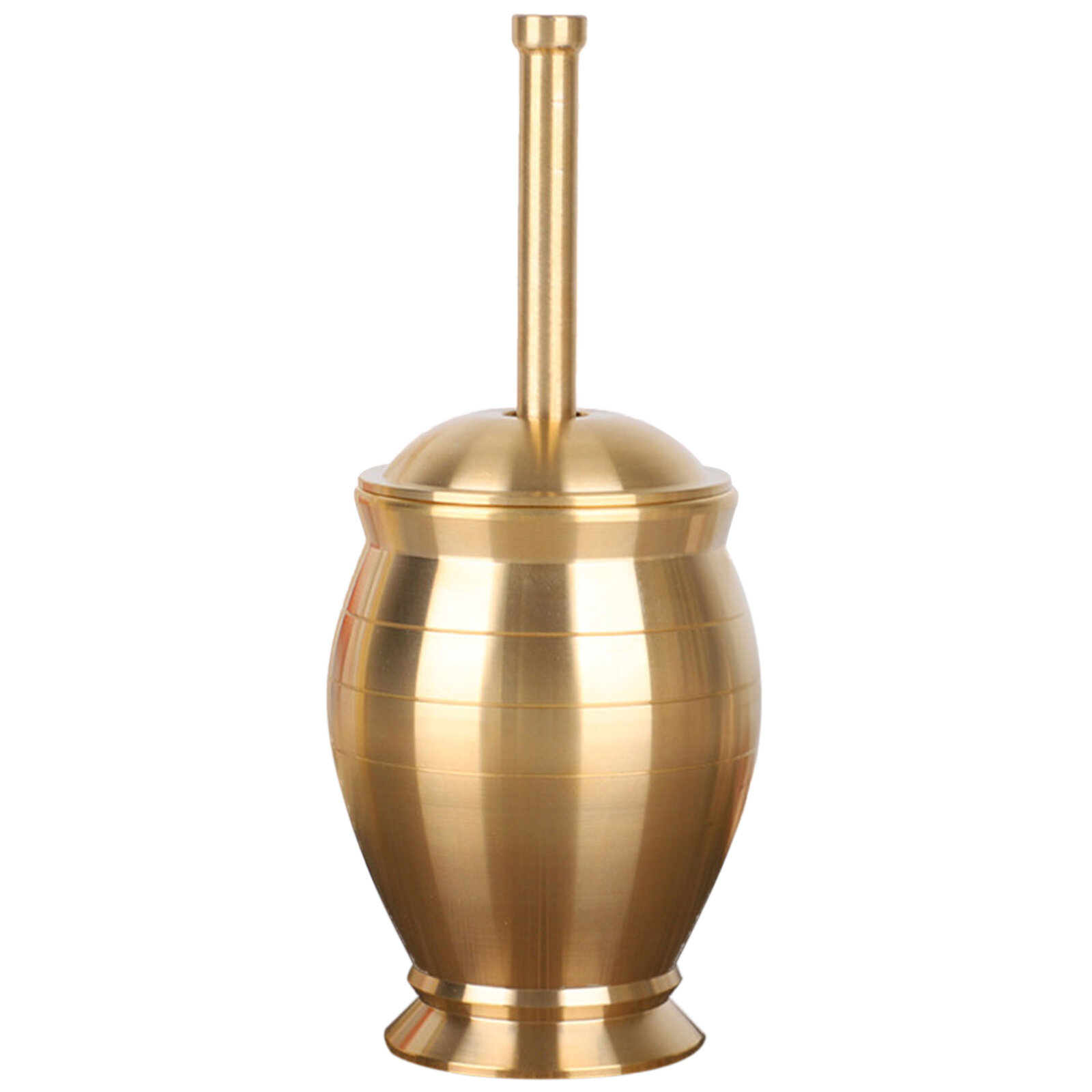 Набор пестиков и Ступок Терка из чистой меди с крышкой для измельчения таблеток Чаша для трав Прочный подарок Хорошая работа по измельчению Вашей травы