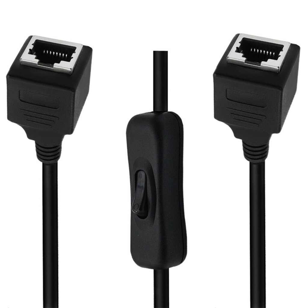 Удлинитель CAT6e RJ45 с Разъемом "Мужчина-женщина" Сетевой Удлинитель для Кабеля Ethernets Cat6/Cat5e/Cat5
