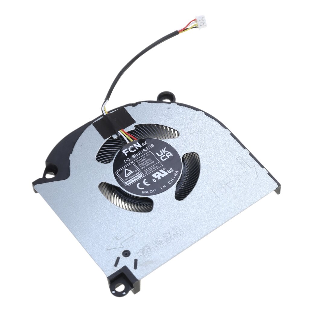 Ноутбуки CPU GPU Охлаждающий вентилятор Кулеры Радиаторы для COLORFULB X15AT/ X15XS 22/ X17AT DC5V 0.5A CPU GPU Вентилятор постоянного тока