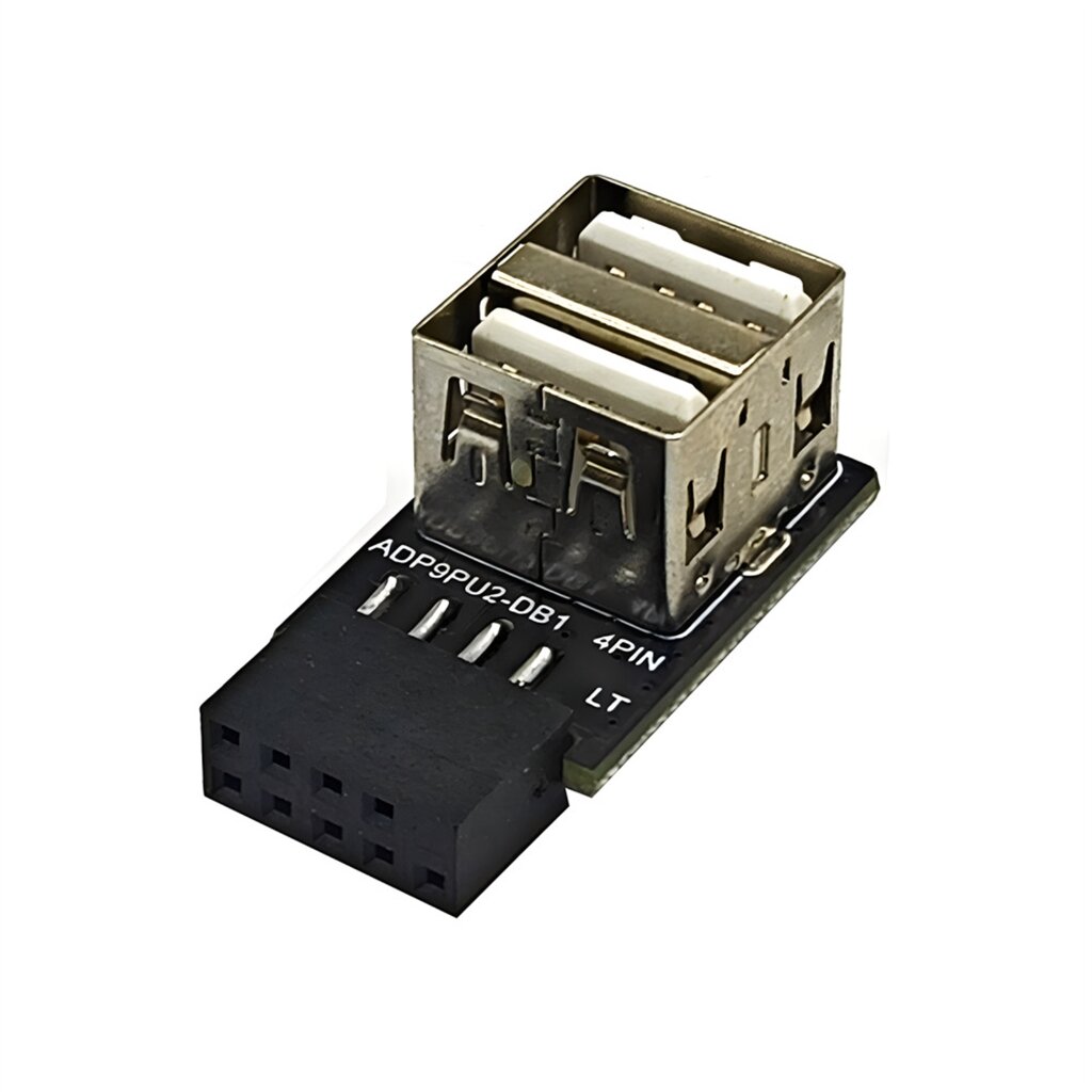 Плата расширения USB2.0 9-контактная материнская плата USB встроенный порт USB порт расширения-обратный двойной слой