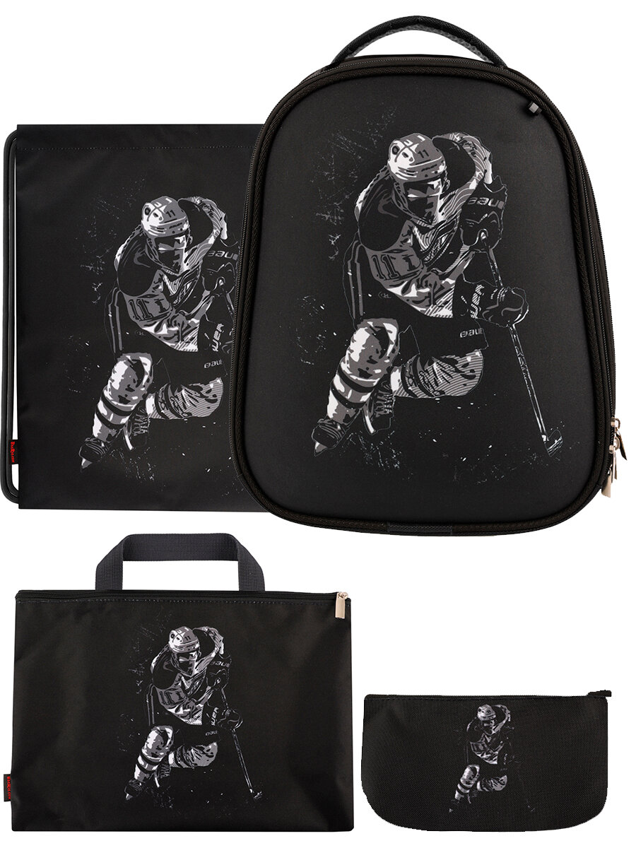 Комплект BagRio, Черный, Единый школа