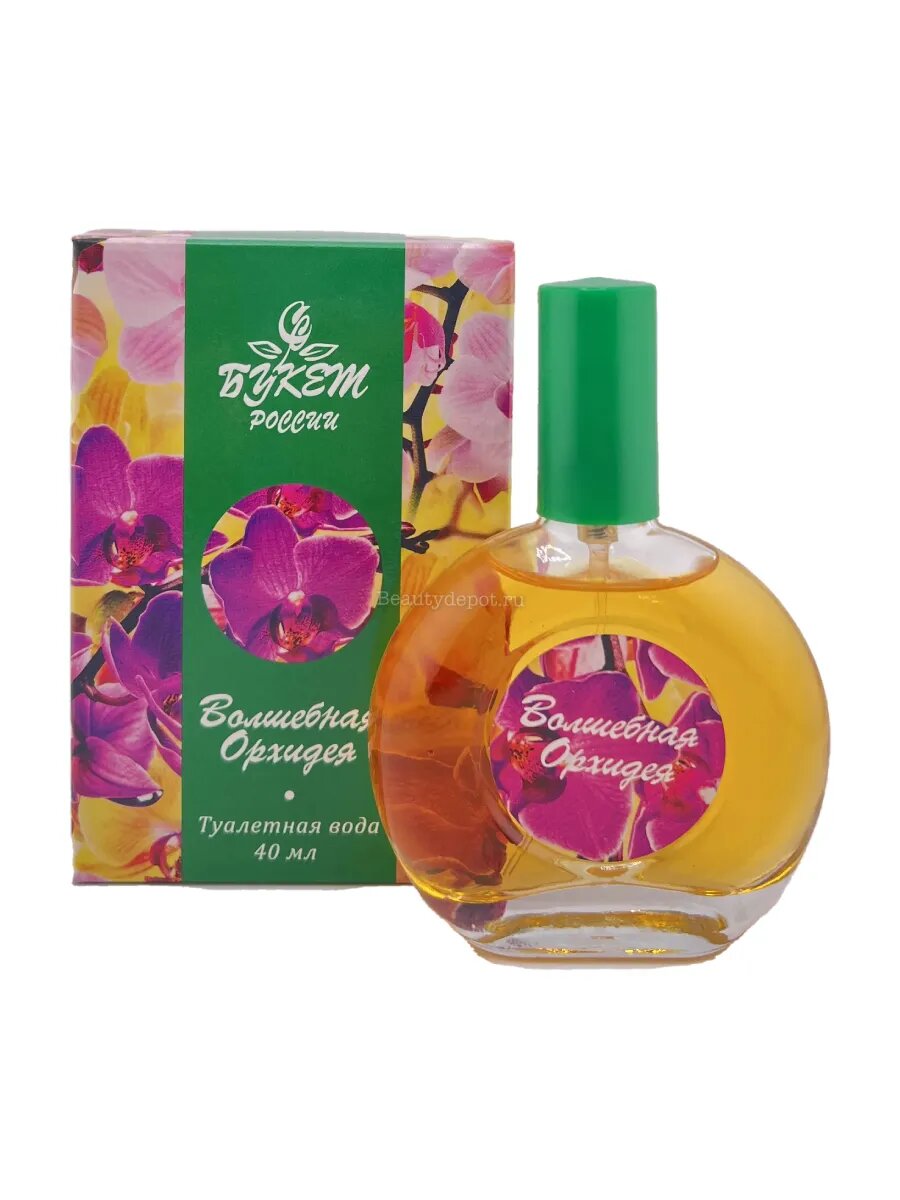 Туалетная вода Женская Серия Букет России: Волшебная Орхидея 40мл, цветочный аромат