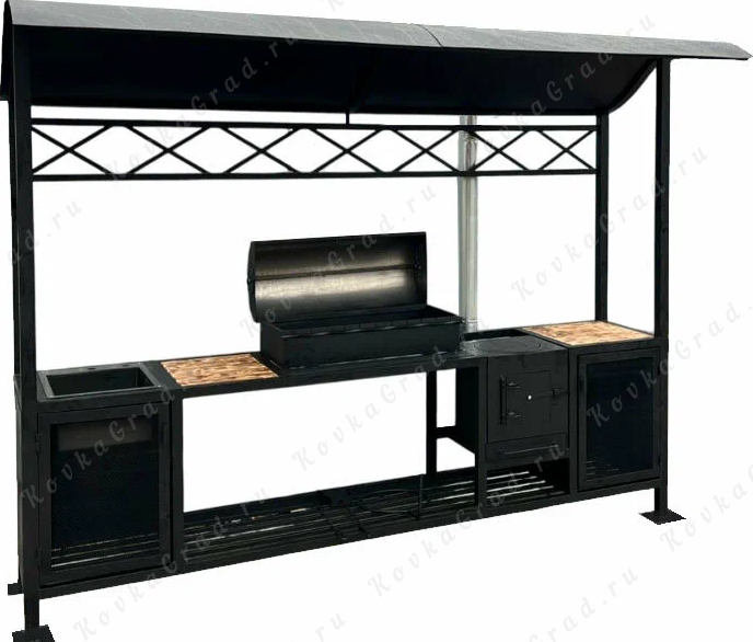 Мангал с крышей "Тула"