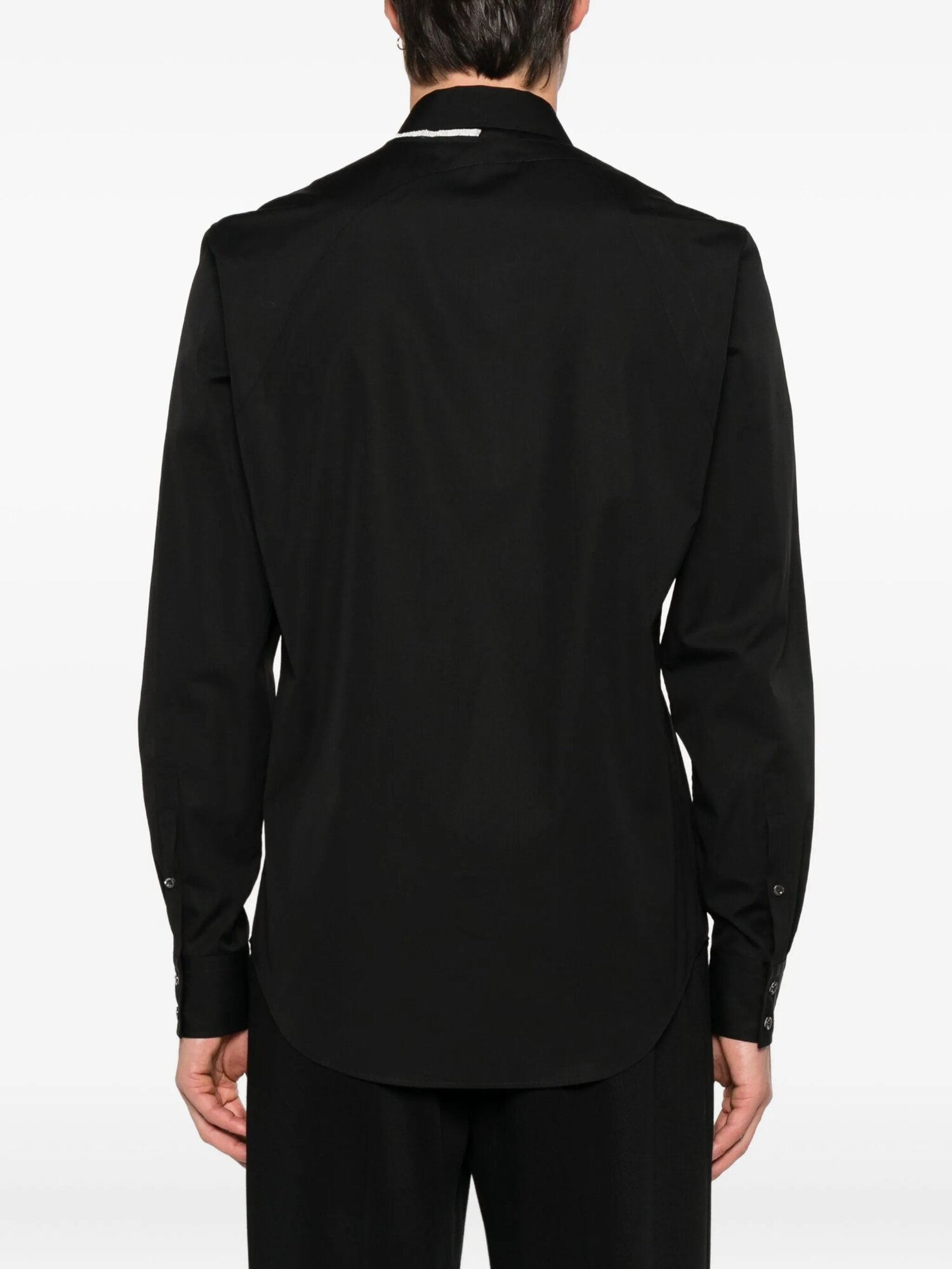 Рубашка Alexander McQueen, размер 46, black / black — фото 1