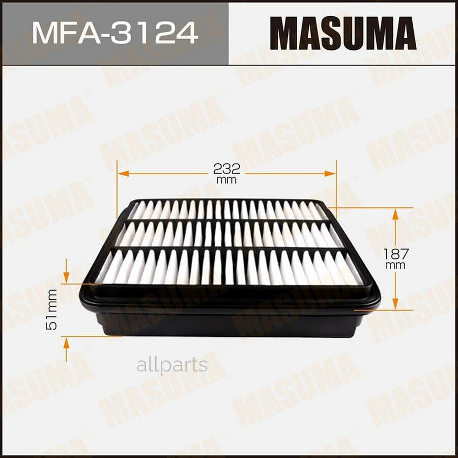 MASUMA MFA3124 воздушный фильтр