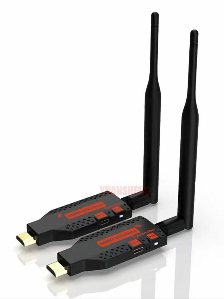 100-метровый Беспроводной HDMI-удлинитель Аудио-видео передатчика и приемника