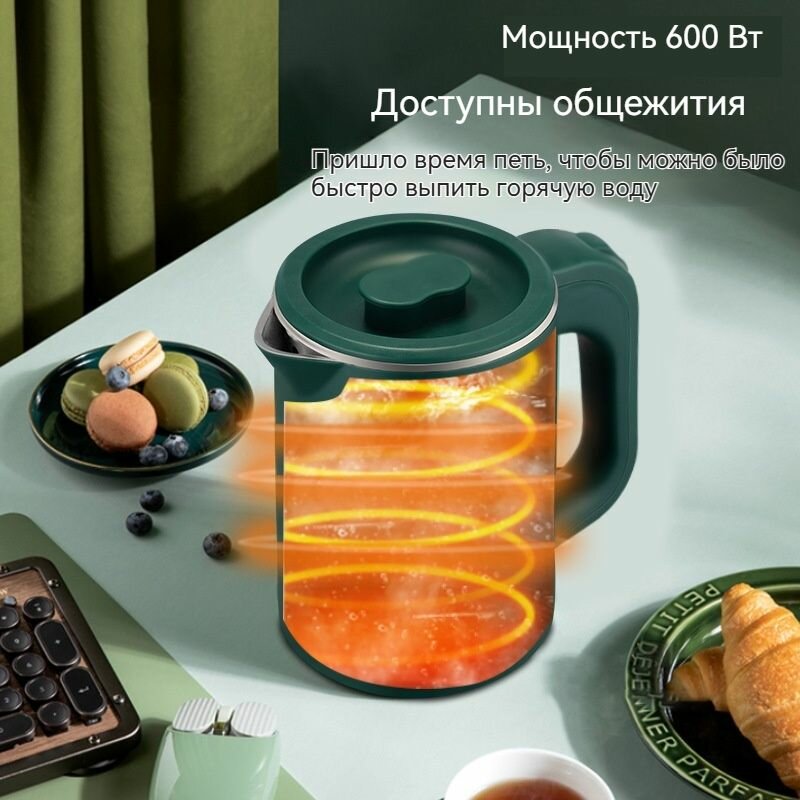 Электрический самовар белый Электрический чайник