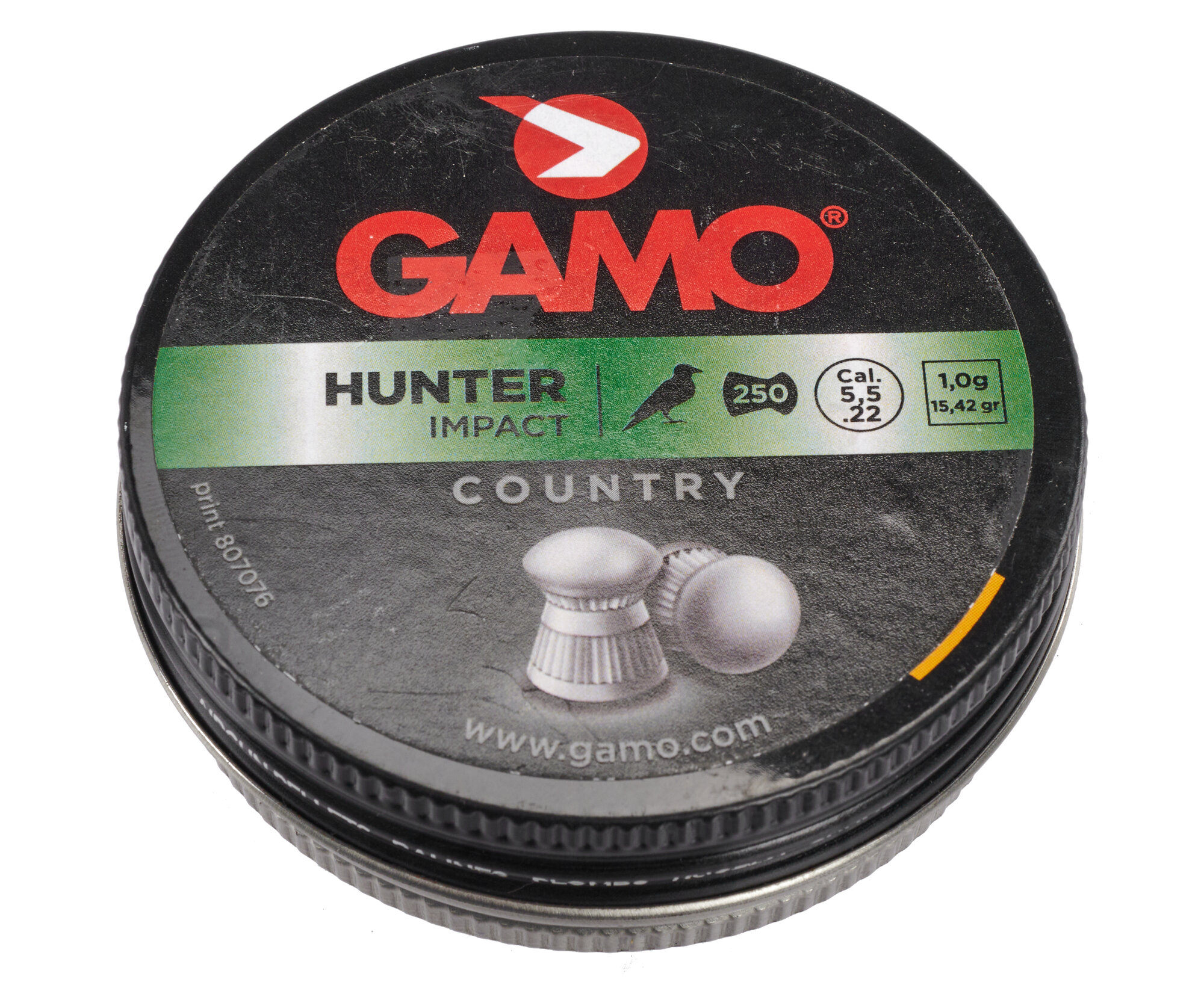 Пули пневматические Gamo Hunter 5.5 мм (250 шт, 1 г)