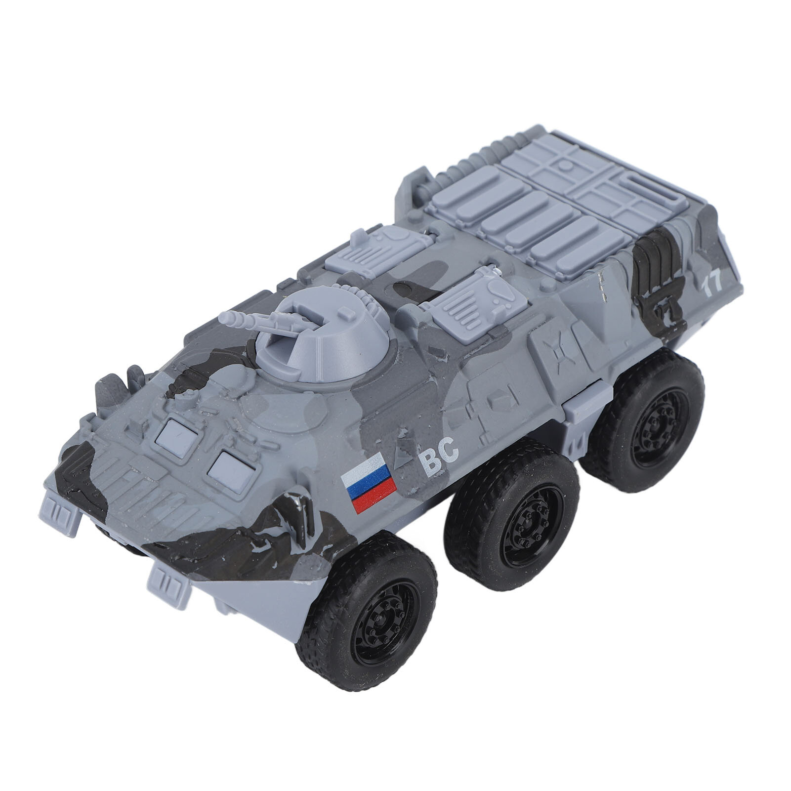 Комплект бронированного самолета из сплава с вращением и оттягиванием назад, регулируемая стимуляция, набор моделей бронированного самолета для детей, бронированный автомобиль (серый)