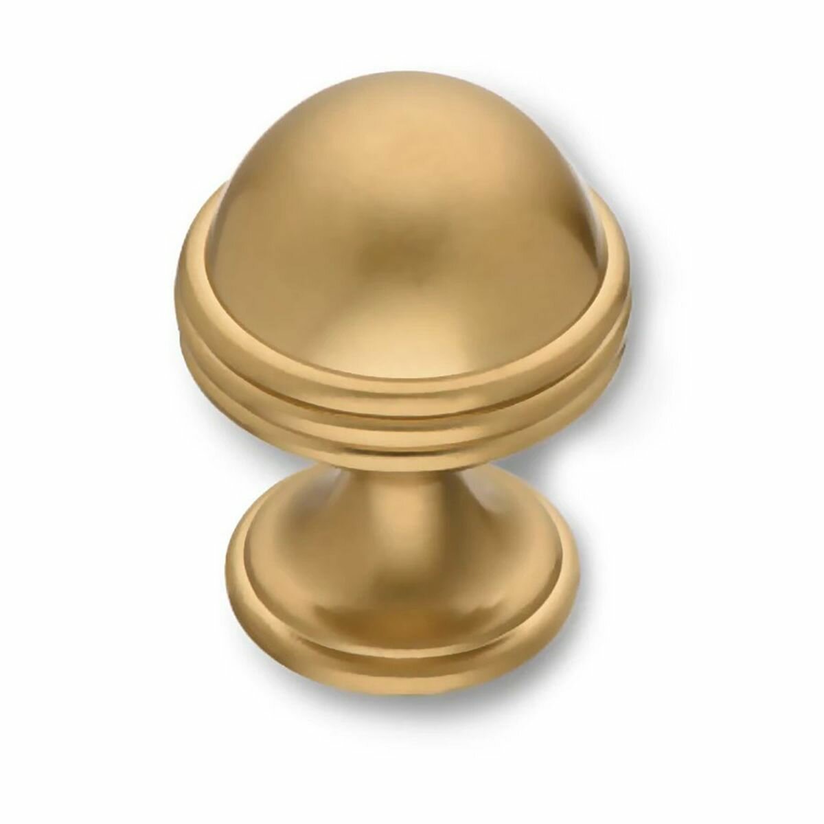 Ручка кнопка мебельная, Champagne Gold матовая латунь, Турция YZ