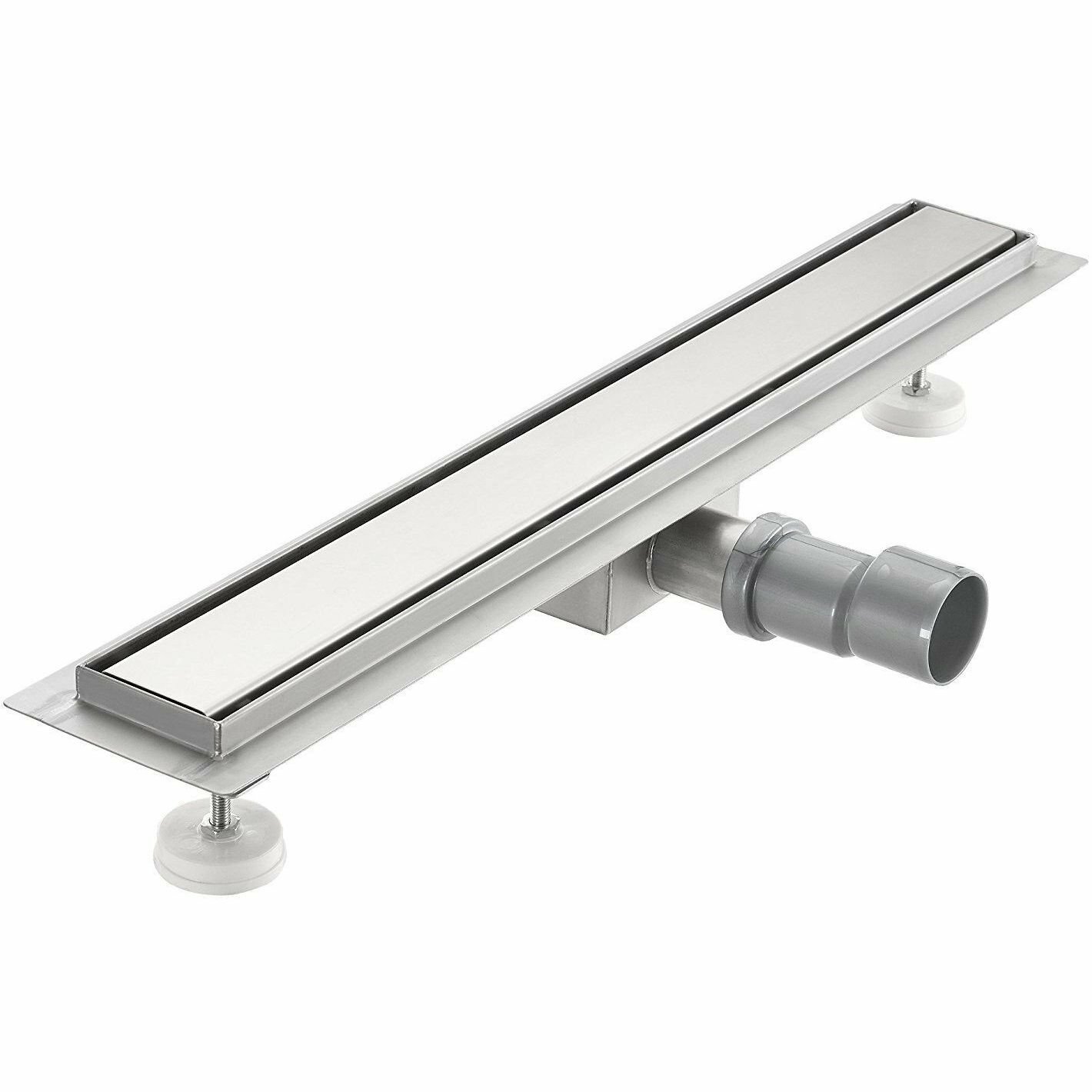 Душевой лоток с решеткой Tim (Тим) под кладку плитки защита от запаха (сухой+гидрозатвор) 70х1200 мм (BAD4512002)