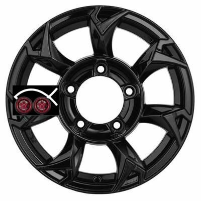 Колесный диск Khomen Wheels KHW1505 (Jimny) 5x15 5x139.7 ET5 D108.1 черный