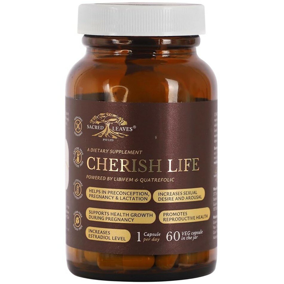 Чериш Лайф Метилфолат(Вит B9) комплекс Сакред Ливс Cherish Life, 60 шт.