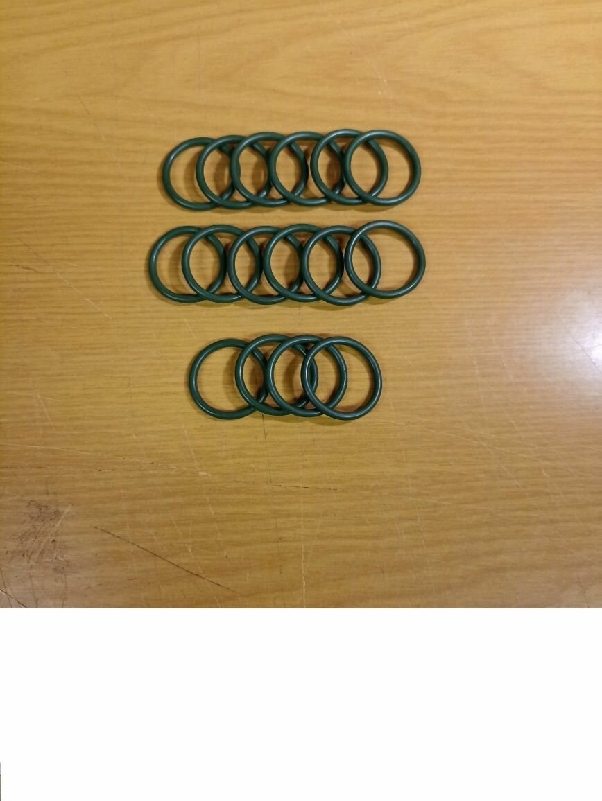 175.1111164-01 Кольцо упл. секции ТНВД 135, 175, 185 (язрти) зеленое 16 шт