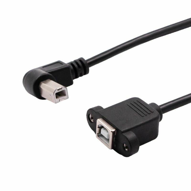 1 шт. 30 см 50 см USB тип B (папа) - USB тип B (мама) удлинительный кабель синхронизации для крепления на панель принтера