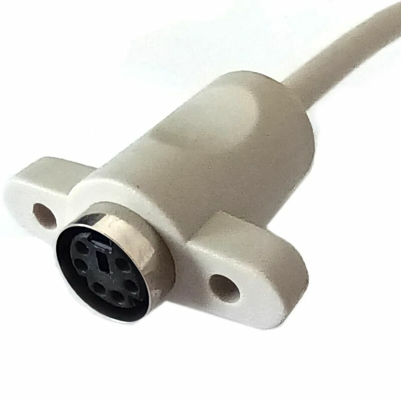 Mini Din 6-контактный MD 6-контактный гнездовой разъем для PS2 с удлинителем для панели, кабель-удлинитель для клавиатуры и мыши