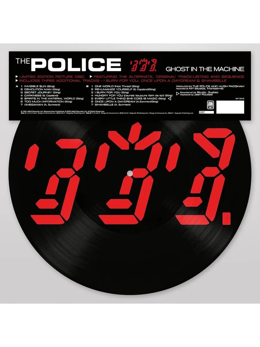 The Police - Ghost In The Machine
