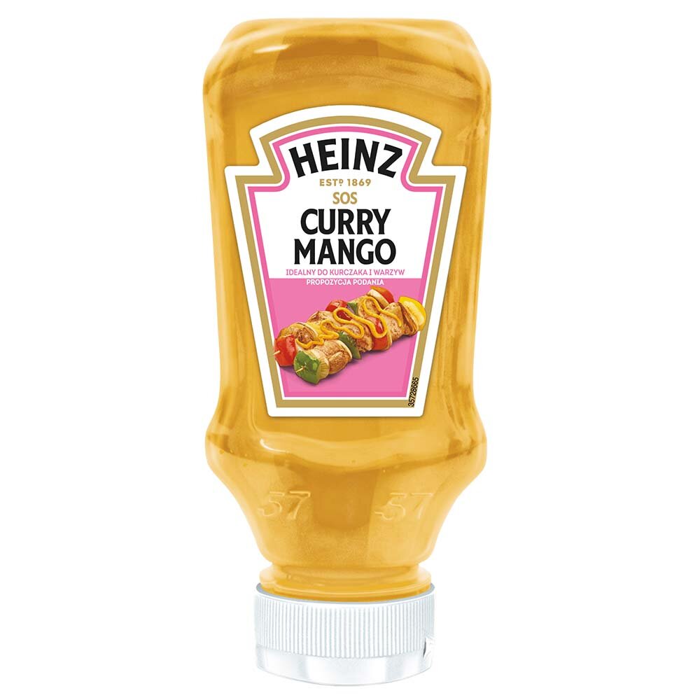 Соус Карри Манго Curry Mango (импорт), Heinz, Польша, 220 мл (225 г)