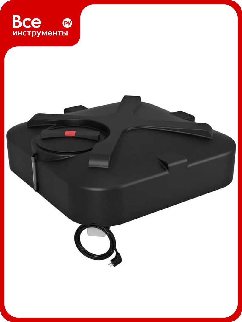 Бак для душа 250 л, с подогревом раздолье RZ8.300.571, 20 мм