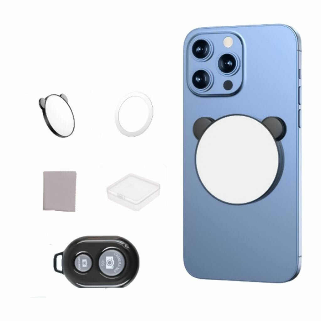 Портативное магнитное зеркало для селфи