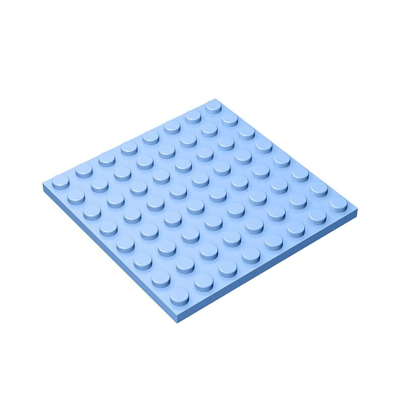 Детский конструктор Eske Kouri GoBricks 8x8 41539 деталей Bright Light Blue