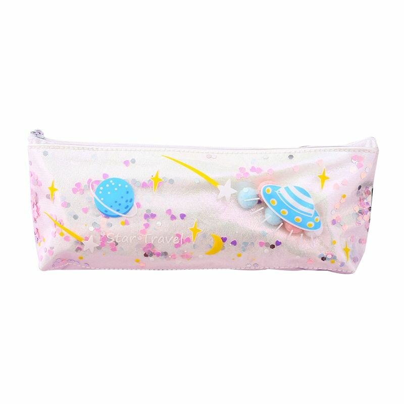 Блестящий пенал для карандашей