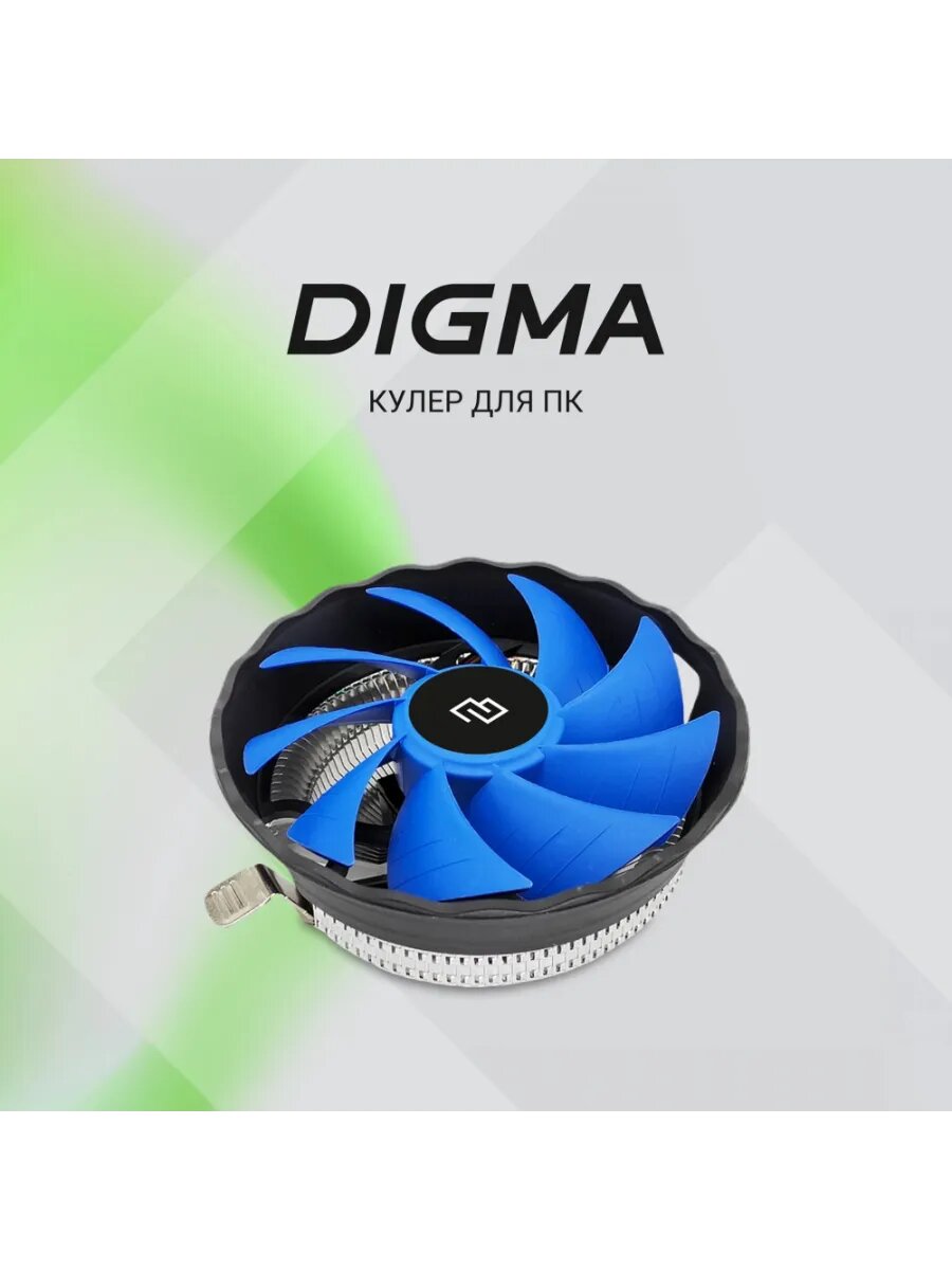 Кулер D-CPC95-2 120x120x25mm Soc-AM4/1151/1200 черный