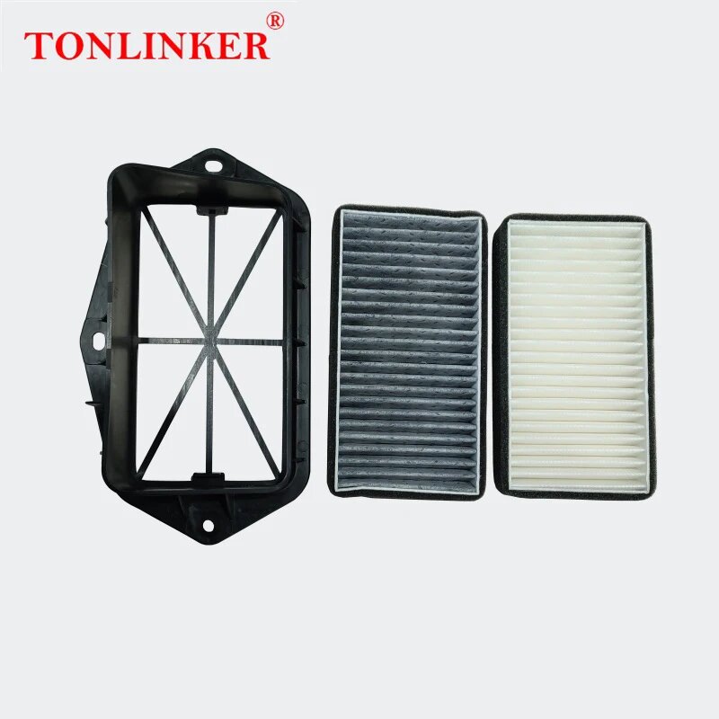 TONLINKER 3-отверстий воздушный фильтр для Vw Caddy Eos Golf MK5 MK6 Passat B5 B6 B7 Passat CC Scirocco MK3 Touran Автомобильный внешний воздушный фильтр
