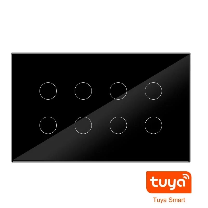 Shawader WiFi умный сенсорный выключатель 8/10 Gang стеклянный