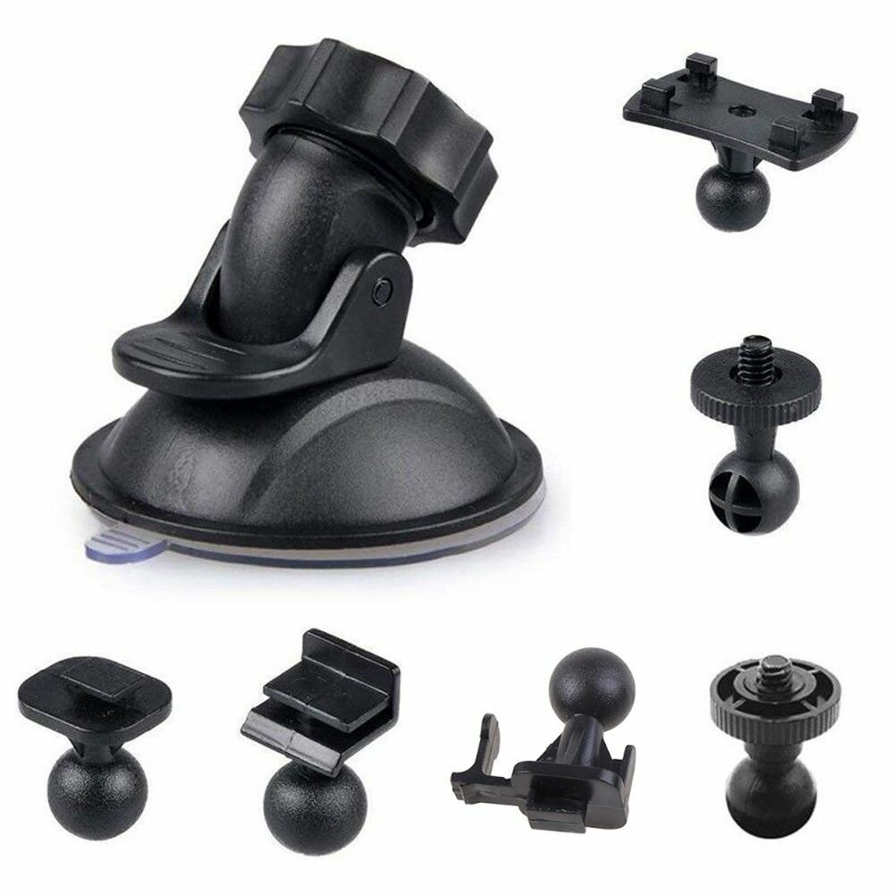 Универсальный держатель видеорегистратора винт 7.4 мм квадратный зажим 6 мм