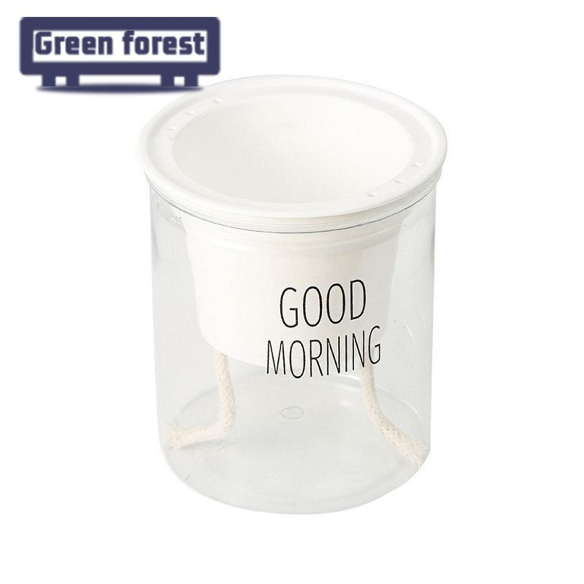 Зеленый лесной контейнер для растений, высокая прочность, автоматический водопоглощающий цветочный горшок для растений