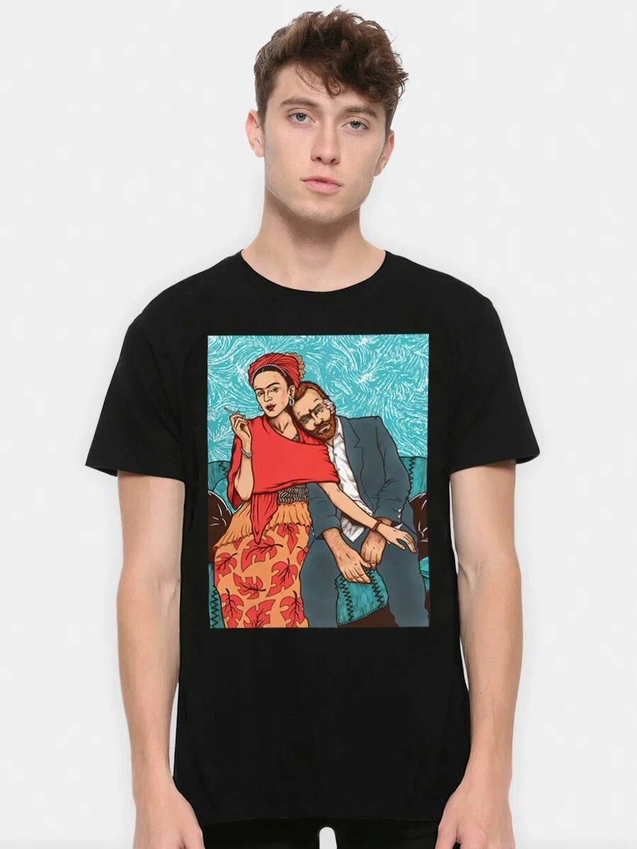 Футболка Ван Гог и Фрида Кало / Искусство / Мужская