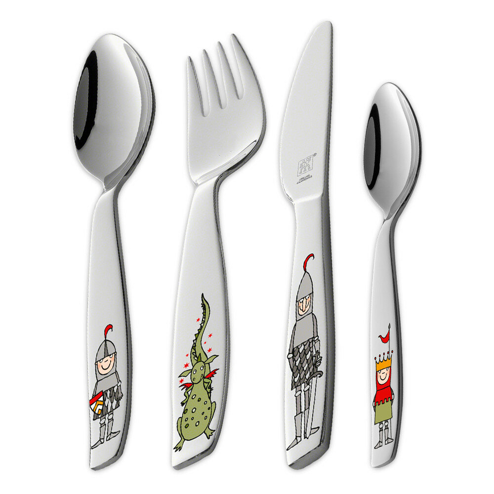 Набор из 4-х детских столовых приборов «Экберт», нержавеющая сталь 18/10 1026659