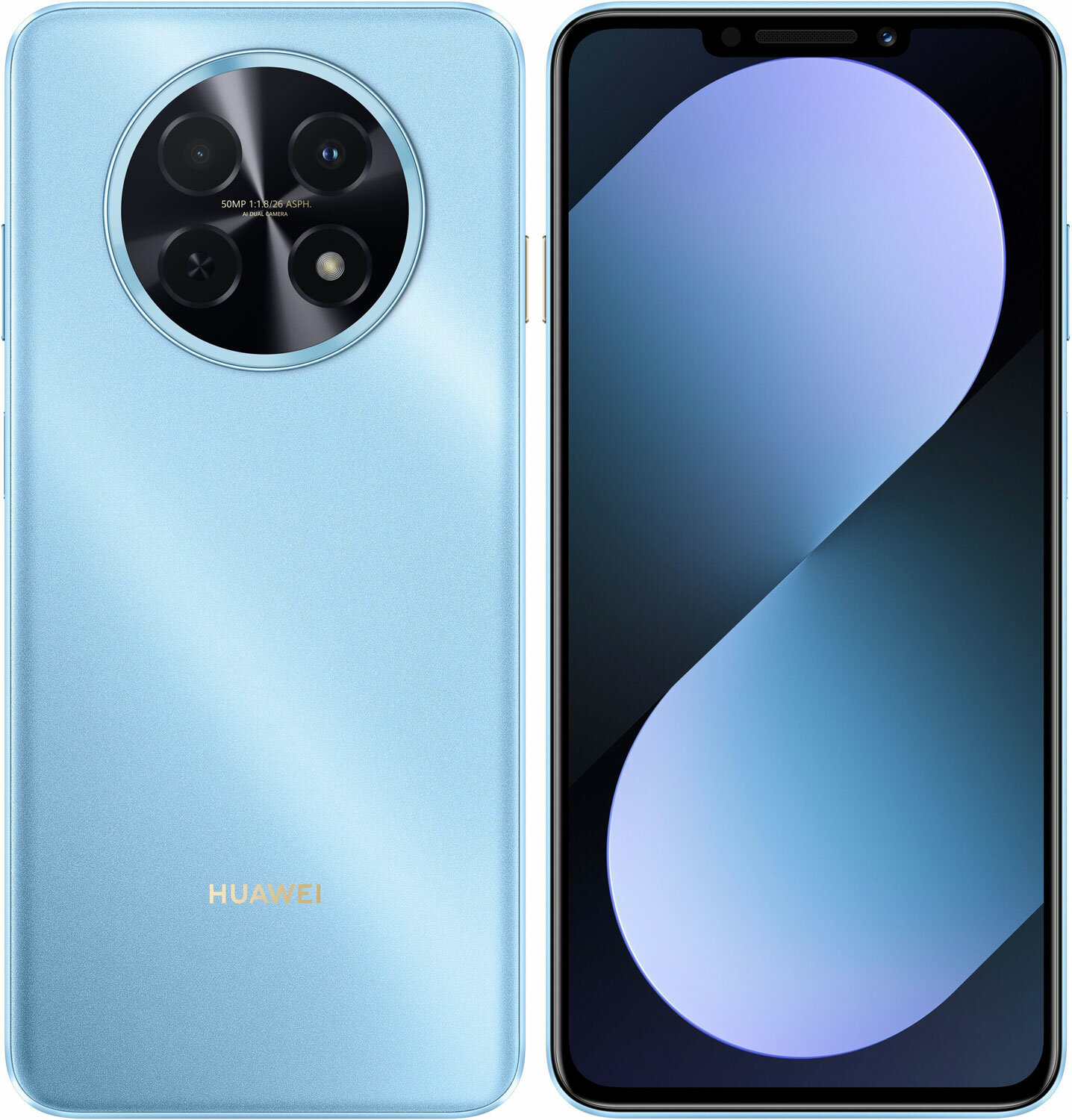 Смартфон Huawei nova 14i 8+256G голубой кристал