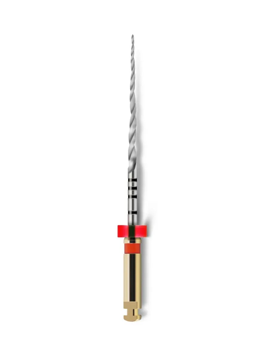 ProTaper Next X2/21 мм, 3 шт - машинный файл NiTi, красный
