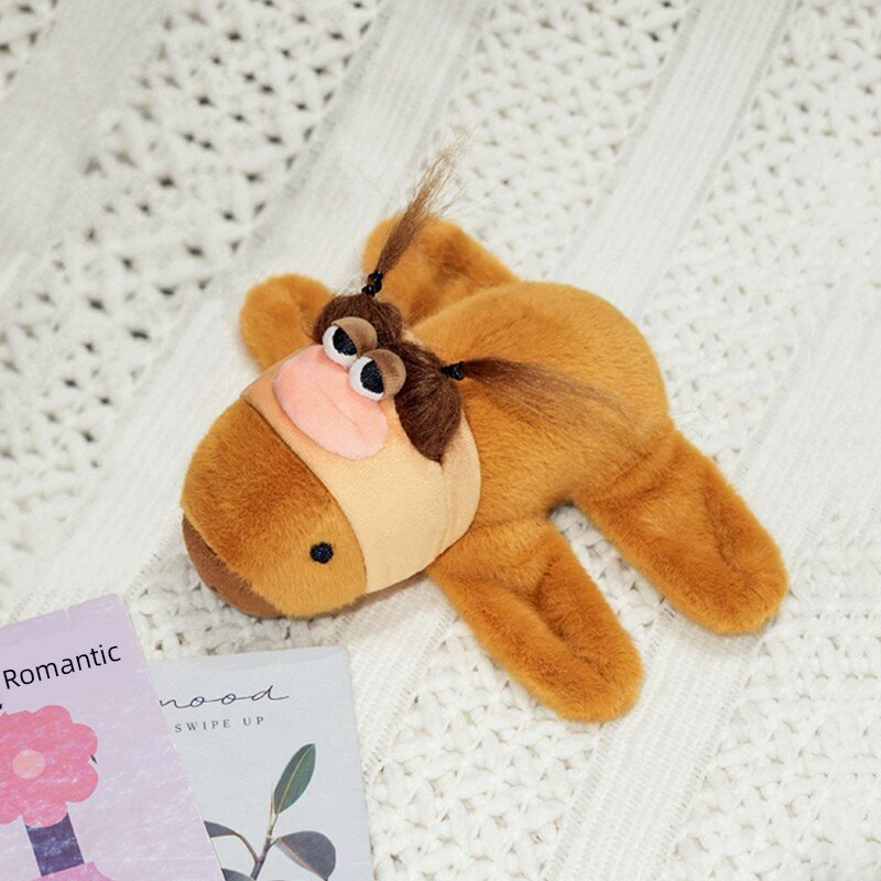 26 см Плюшевый Браслет Капибара Молчаливая с Гибкими Ногами, Мягкая Игрушка для Детей, Милый Акцессуар