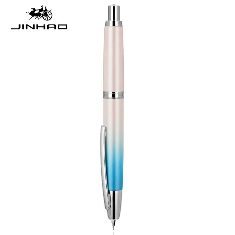JINHAO 10 перьевая ручка иридистое золото EF/F EF, Sea Blue Gradient