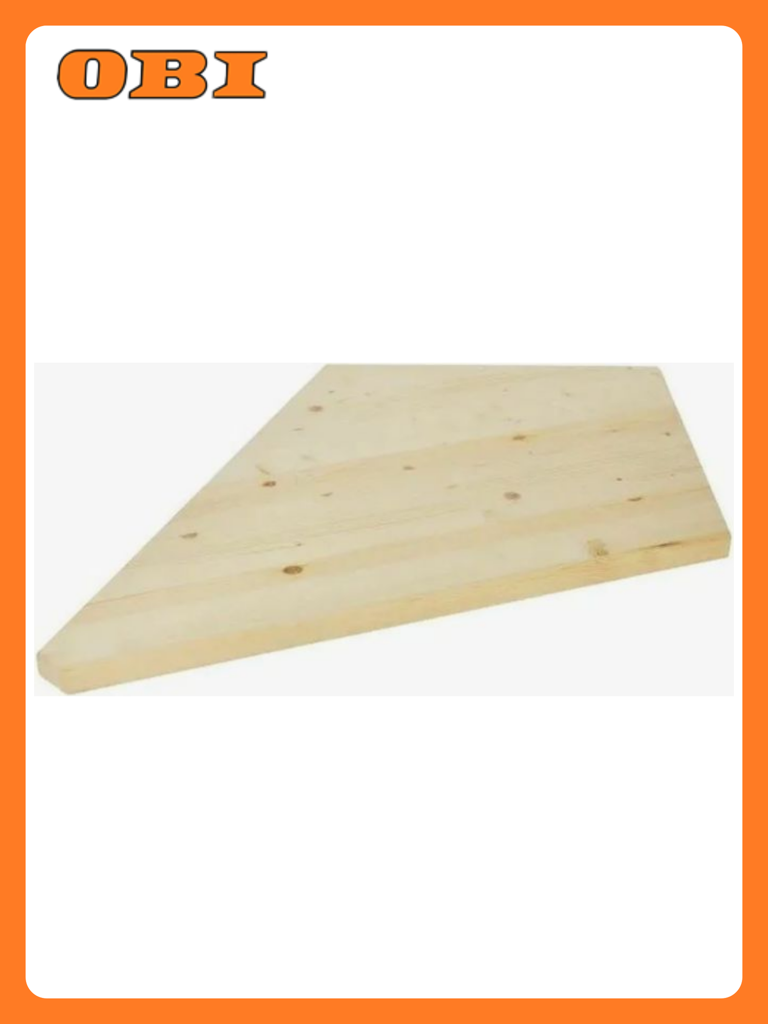 Ступень угловая 40х500х1000 сорт АВ хвоя