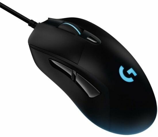Мышь Logitech G403 HERO черный оптическая (25600dpi) USB2.0 (5but)