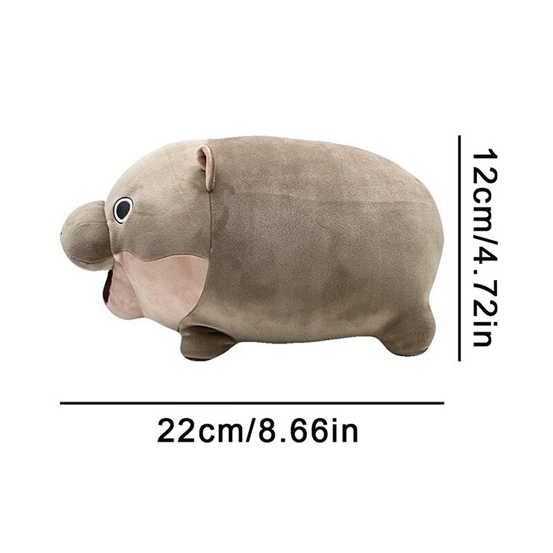 Moo Deng Бегемот плюшевая игрушка