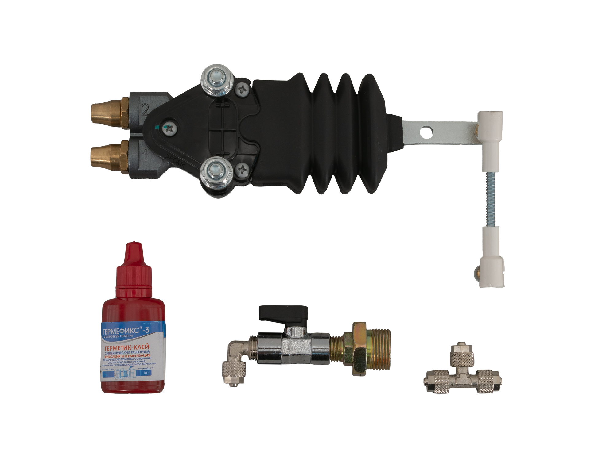 Система управления пневмоподвеской кабины КАМАЗ 65115, на кране уровня пола, Арайд, 05023.12
