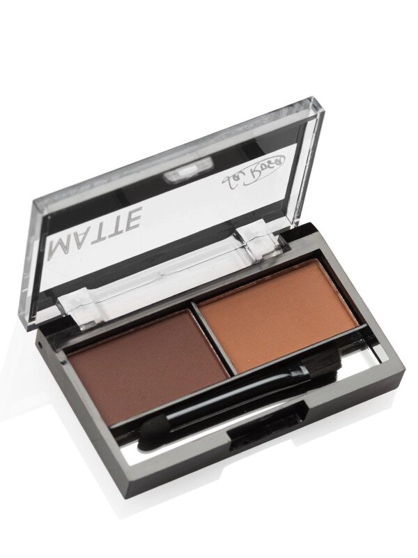 Тени-matte для бровей 2-х цветные