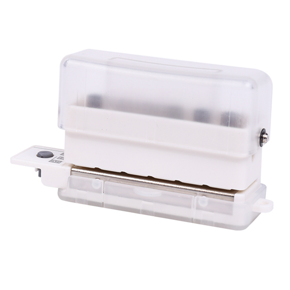 KW-triO 6-Hole Paper Punch Handheld Puncher 20/26/30 Hole 5.5mm Aperture A4 A5 B5 Notebook Scrapbook Diary Planner Calendars Agenda Greeting Card DIY Office Home Pink Green White translucent Transparent brown 1 x Paper Punch